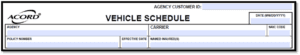 Acord 129 Vehicle Schedule Form: Key Insurance Guide