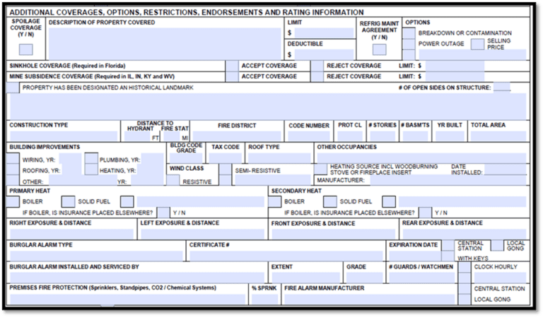 ACORD 140: Mastering Commercial Property Insurance Forms