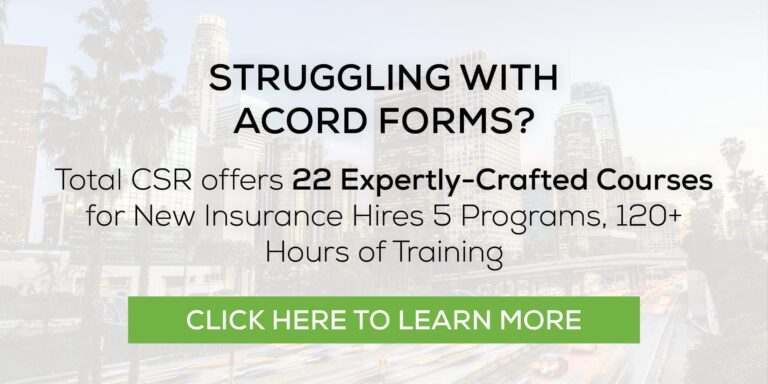 How to Complete the Acord 125 Commerical insurance Application