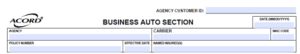 How to Complete the ACORD 127 for Commercial Auto Insurance