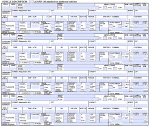 How to Complete the ACORD 127 for Commercial Auto Insurance